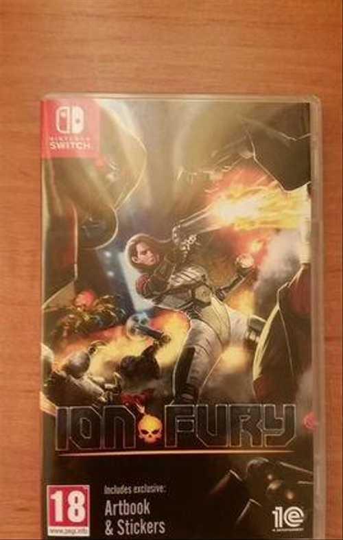 Игра Ion fury для Nintendo switch