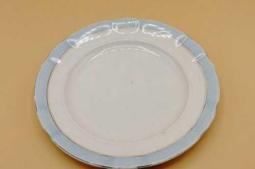 Старинная тарелка блюдо 25см фарфор М.С Кузнецов