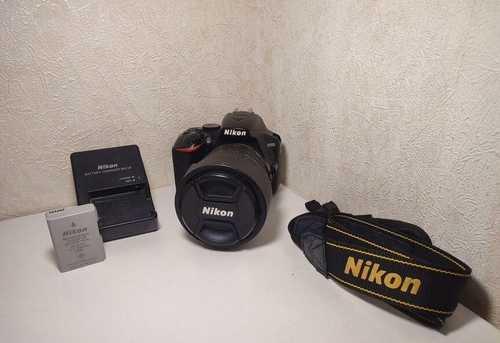 Nikon D3500 с объективом Nikon 18-105mm