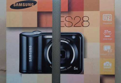 Новый Samsung ES28 фотоаппарат