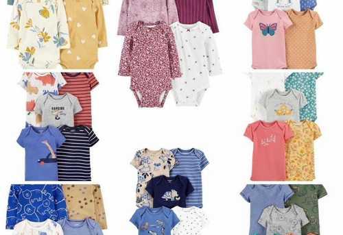 Боди Картерс (Carters) 3-24M