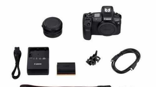 Системный фотоаппарат Canon EOS R Body +EF адаптер