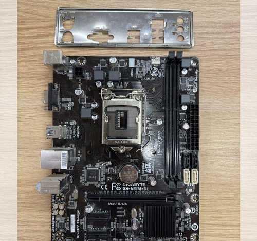 Материнская плата gigabyte GA-H81M-S1 (LGA1150)