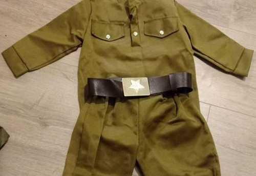 Детская военная форма для мальчика на 2-3 года