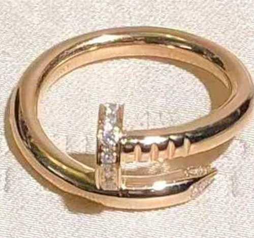 Кольцо Cartier Гвоздь золото 0,22ct