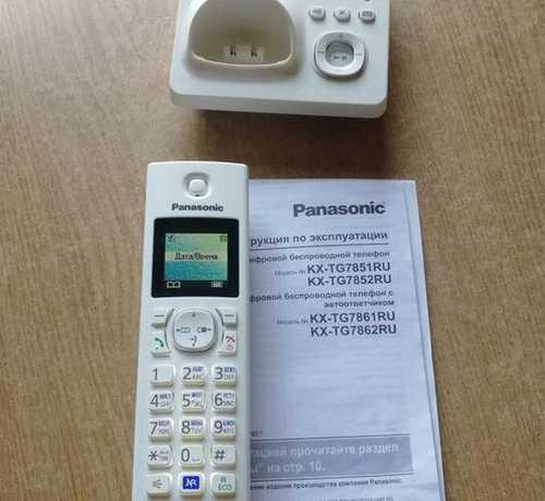 Автоответчик, цифровой радиотелефон Panasonic 7861
