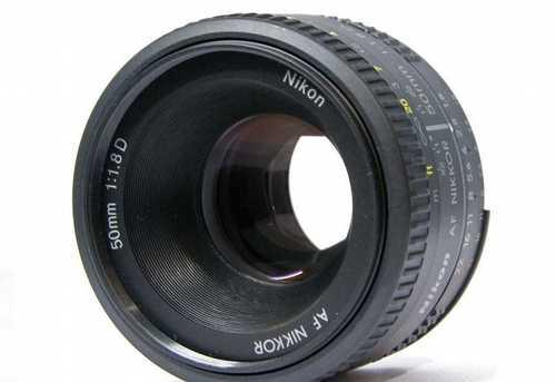Объектив Nikon Nikkor 50mm f/1.8D