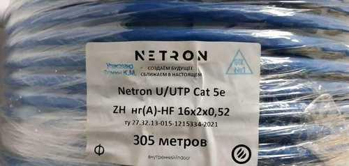 Кабель Netron UTP Cat.5e ZH нг(А) -HF 16x2x0,52