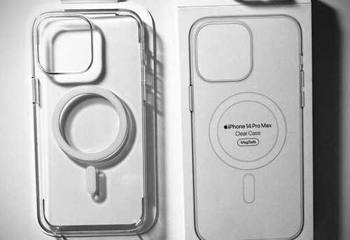 Apple 14 Pro Max Clear Case Прозрачный Чехол