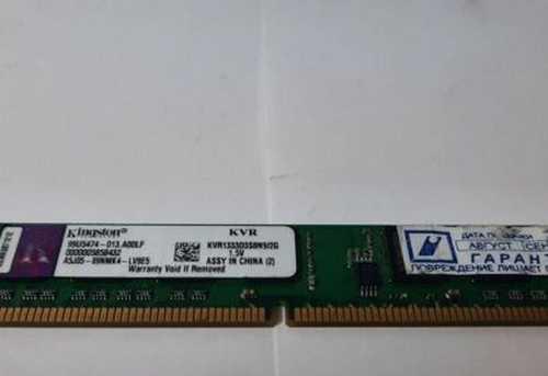 Оперативная память низкопрофильная Kingston DDR3