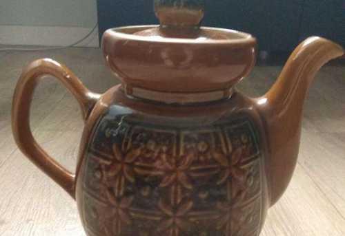 Заварочный чайник глиняный