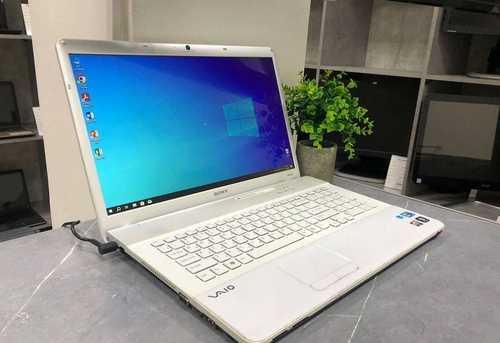 Отличный ноутбук sony 17''дюймов с SSD