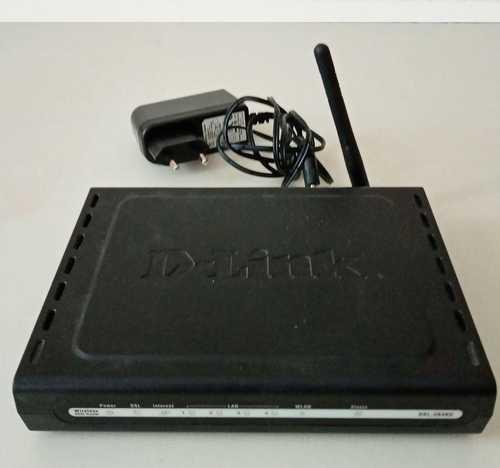 Wifi роутер D-Link DSL-2640U