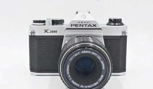 Pentax K1000 + Pentax-M 100mm f/4 SMC Macro