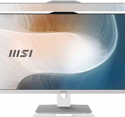 Моноблок MSI Modern AM272P 12M-404XRU 27'', Intel Core i3 1215U, 8гб DDR4, 512гб SSD, noOS белый 9s6