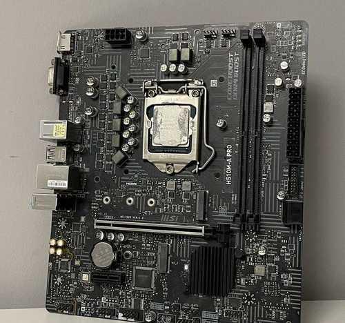 Комплект MSI H510M Intel Core i3 10100f