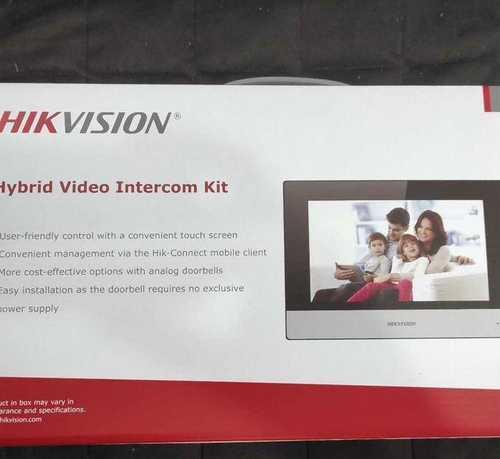 Гибридный домофон Hikvision DS-KIS302-P