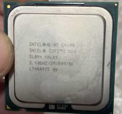 Процессор Intel Core 2 Duo E4600