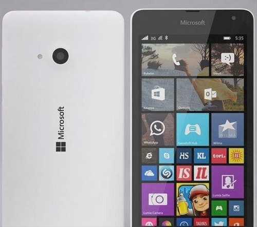 Смартфон Microsoft Lumia 535 dual SIM (RM-1090)