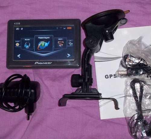 GPS навигатор Pioneer 4308, б/у