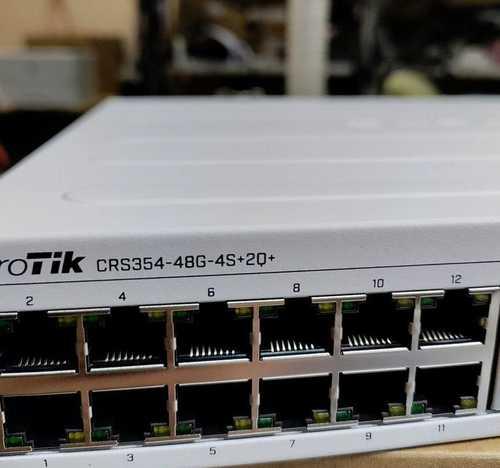 Коммутаторы Mikrotik CRS317-1G-16S+RM CRS354-48G-4