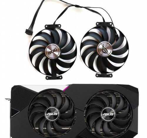 Вентиляторы asus RTX 3060Ti 3070 Dual OC