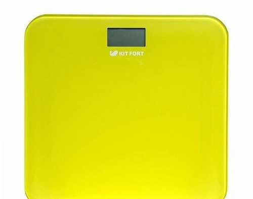 Весы напольные Kitfort KT-804-4 желтый