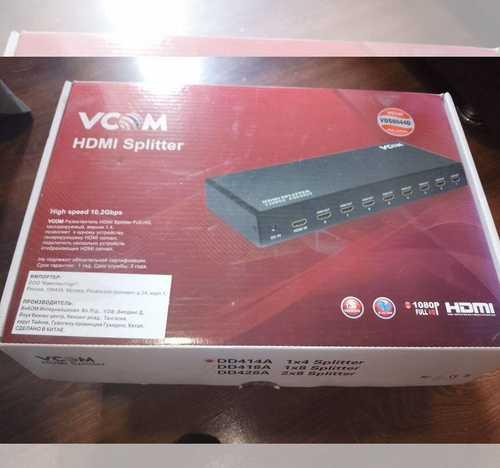 Hdmi сплиттер на 4 выхода hdmi