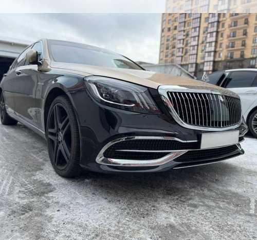 Обвес Maybach на Mercedes S W222 рестайлинг