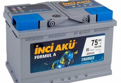 Аккумулятор Inci AKU Formul A 75L прям. пол. 75 Ач