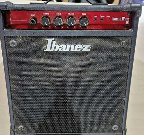 Басовый комбоусилитель ibanez SW15 soundwave