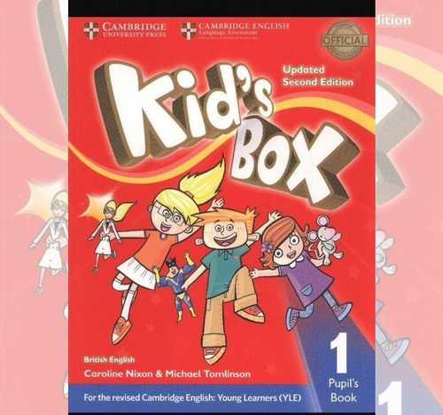 Учебник Kids box 1 с диском