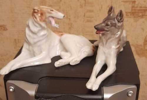 Статуэтки лфз, собаки, сделано в СССР