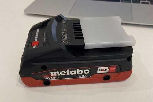Новый Аккумулятор Metabo LiHD 4.0Ah 18V