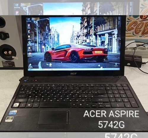 Ноутбук acer 5742G (core i3/8gb/gt540/ssd)