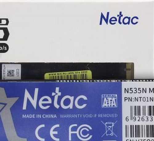 SSD Netac N535N NT01N535N-002T-N8X (2 Тб, M.2, M.2