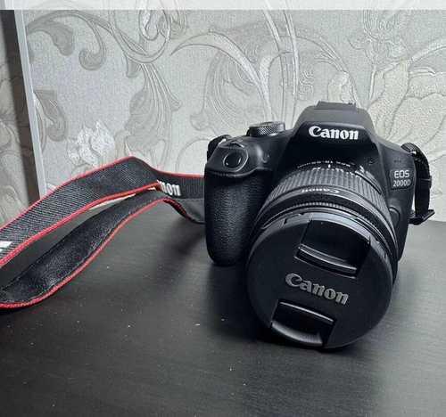 Фотоаппарат Canon EOS 2000D kit 18-55