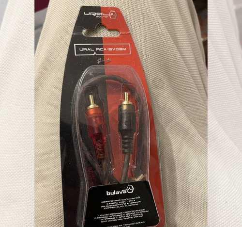 Межблочный кабель 2 rca 2rca короткий 90 градусов