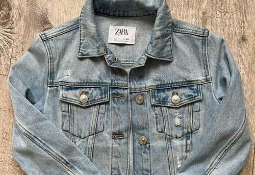 Куртка джинсовая детская zara
