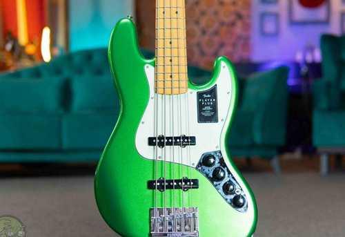 Fender Player Plus Jazz Bass V MN Cosmic Jade