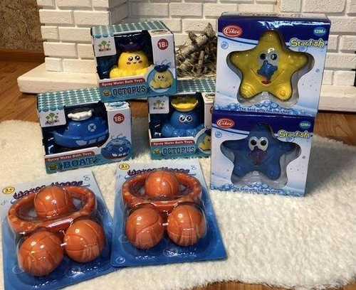 Игрушки для ванной