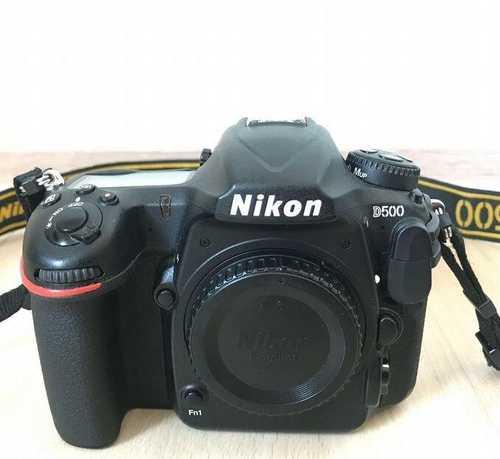 Nikon D500 body (пробег 16 тысяч кадров)