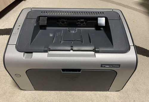 Принтер HP laserjet p1006