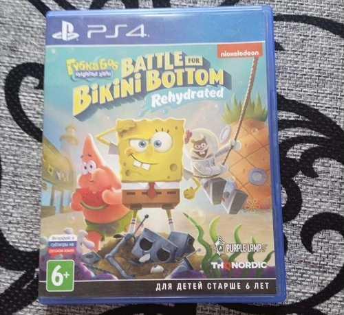 Sponge bob Battle for Bikini Bottom ps4