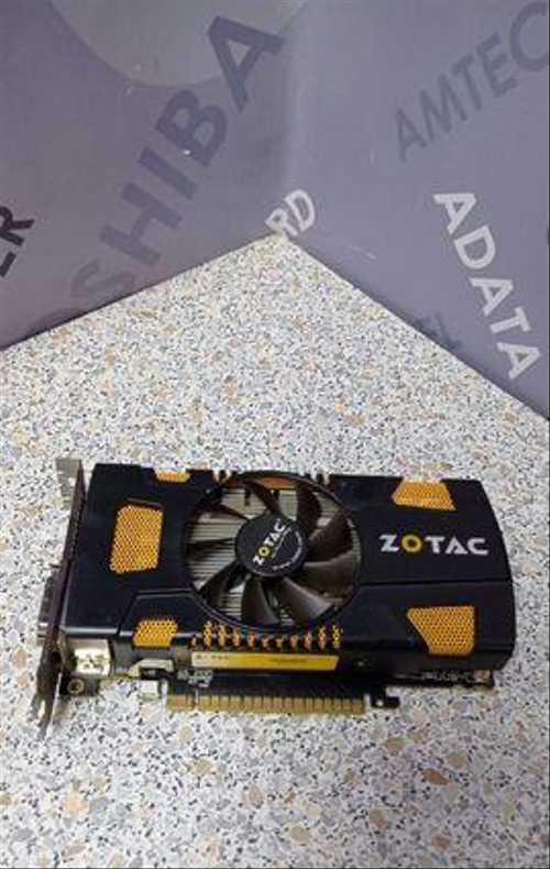 Видеокарта Zotac GeForce GTX 550Ti 1Gb gddr5 192b
