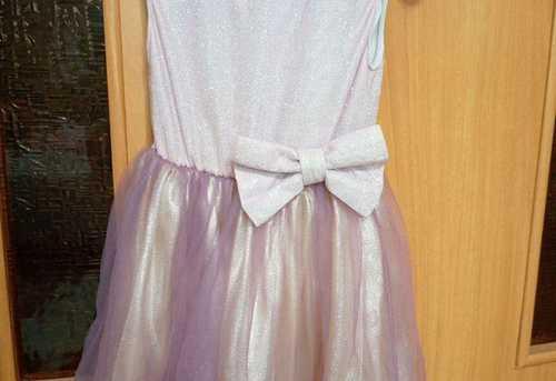 Нарядное платье для девочки 110 116размер