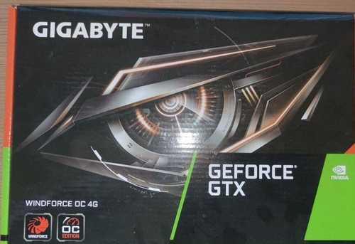 Коробка от видеокарты Gigabyte GTX 1650