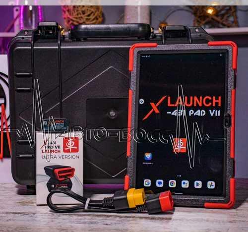 Launch X431 pad 7 безлимит 630 марок и 56 сбросов