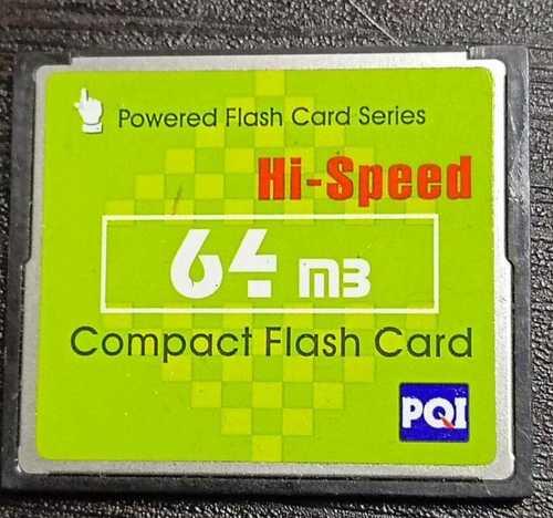 Карта памяти compact flash 64Mb