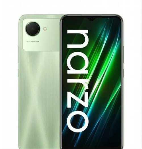 Realme Narzo 50i Prime 4/64 гб зеленый RMX3506